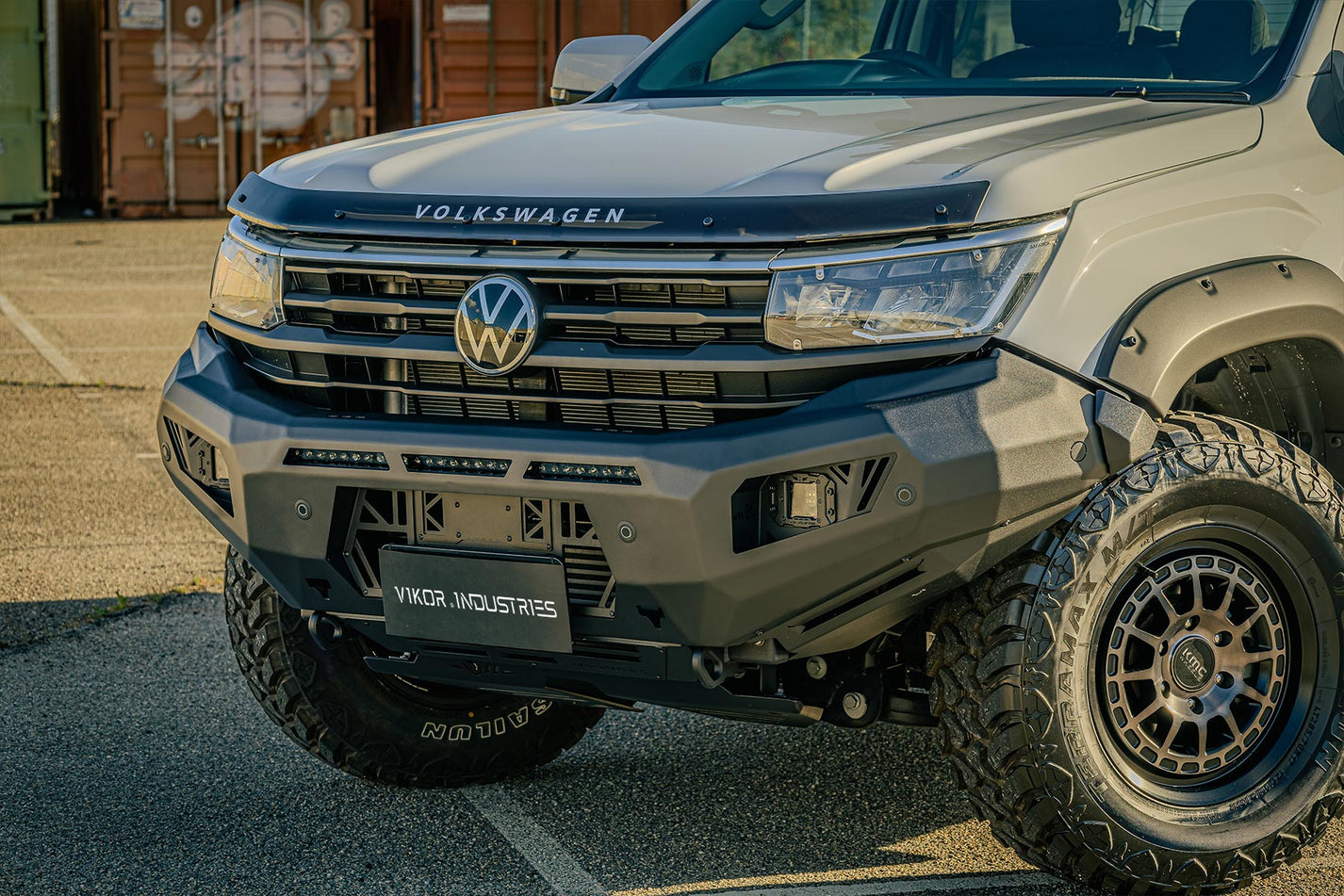 Diablo Front Bumper | Premium Lightweight Amarok NF Bull Bar (No Loop ...